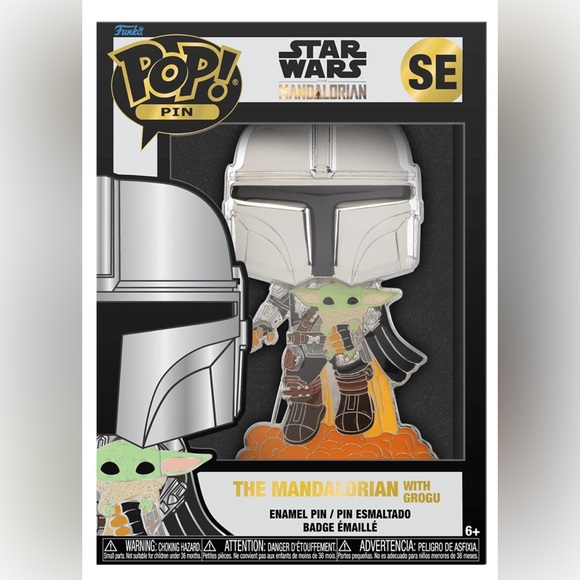 Other | Pop Pin Star Wars Mandalorian With Grogu Se | Poshmark